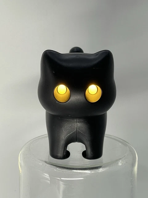 SUPER CUTE BLACK Cat Night Light With Meow Sounds 7cm Height New £5.45 ...