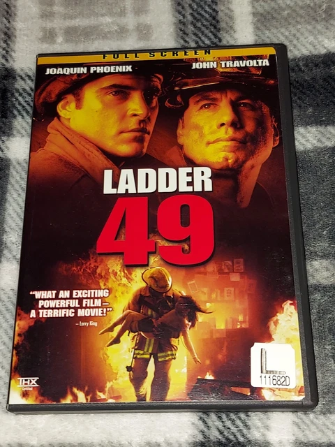 LADDER 49 (DVD, 2005, Full screen) John Travolta, Joaquin Phoenix B4 $2 ...