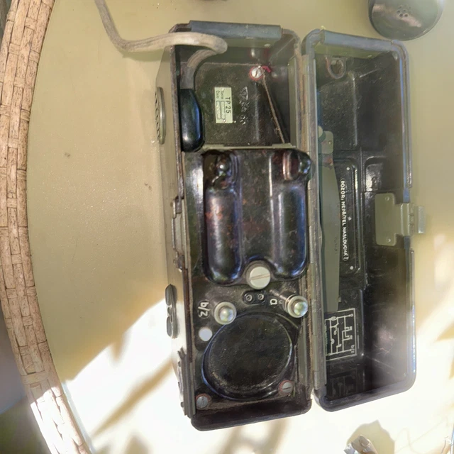 CZECH ARMY TP 25 Soviet Military Bakelite Field Telephone Serie A-63 £ ...