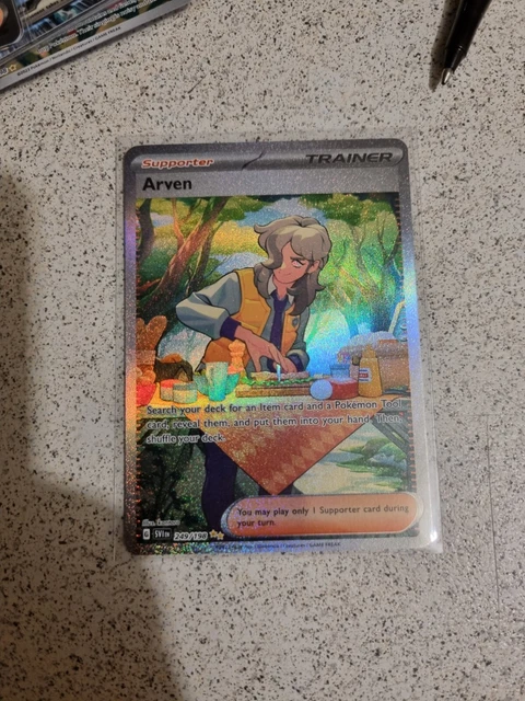 POKEMON TCG ARVEN 249/198 - Special Illustration Rare - Scarlet ...