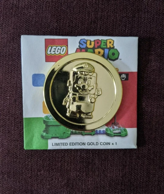 LEGO SUPER MARIO Limited Edition Gold Coin (new and sealed) £15.99 ...
