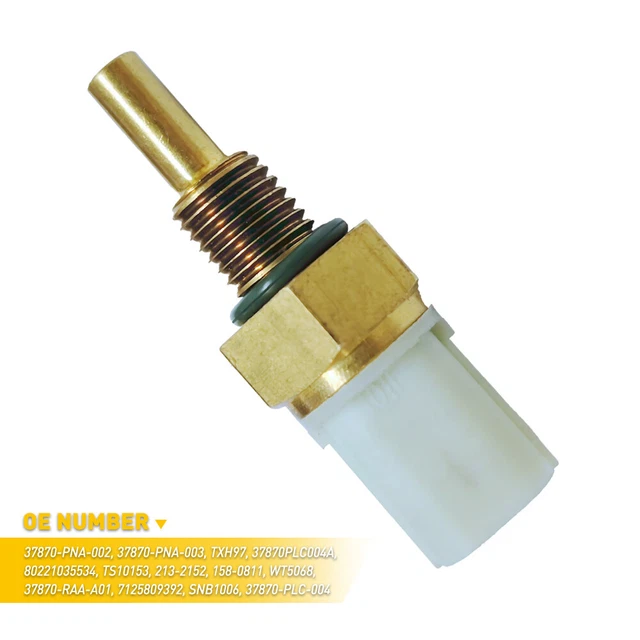 RADIATOR COOLANT FAN Temperature Water Sensor Temp Switch For Honda ...