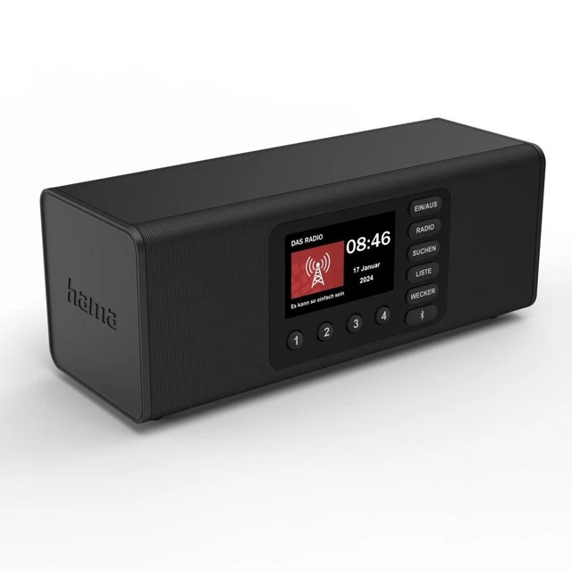 HAMA DIGITALRADIO &DR2002BT&, FM/DAB/DAB+/Bluetooth® RX, 6#1907123 EUR ...