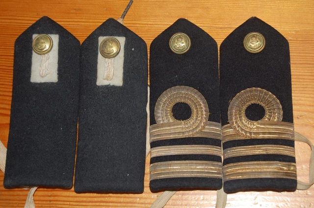 ROYAL NAVY LT Commanders & Midshipmans Shoulder Boards £8.51 - PicClick UK