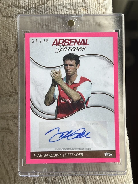 TOPPS ARSENAL FOREVER 2024 Martin Keown Autografo Con Scatola 51/75 EUR ...