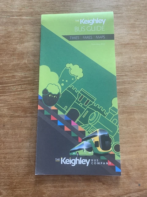 TRANSDEV KEIGHLEY BUS Guide May 2023 edition £1.85 - PicClick UK