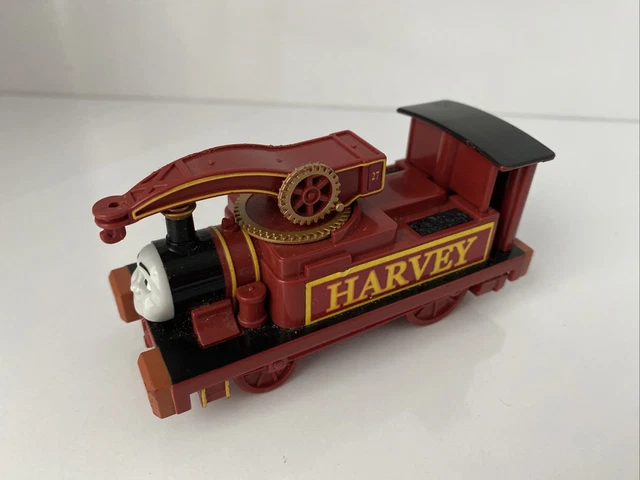 TOMY TRACKMASTER THOMAS the Tank Engine train Harvey Push Along Only ...