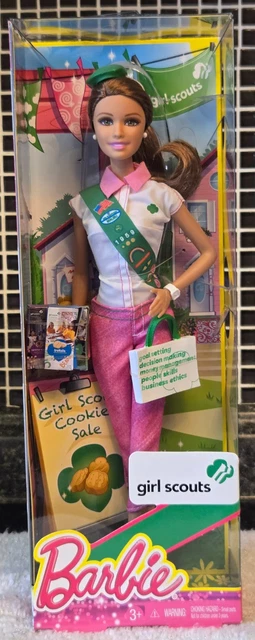 2013 GIRL SCOUTS Barbie MBJP30 BJP32 is new in box and pre-owned $34.99 ...