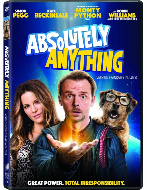 ABSOLUTELY ANYTHING (DVD) Simon Pegg Kate Beckinsale Sanjeev Bhaskar ...