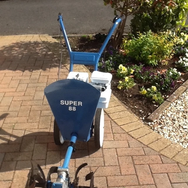 LANDMASTER SUPER 88 Rotovator / Cultivator in nice condition starts and ...