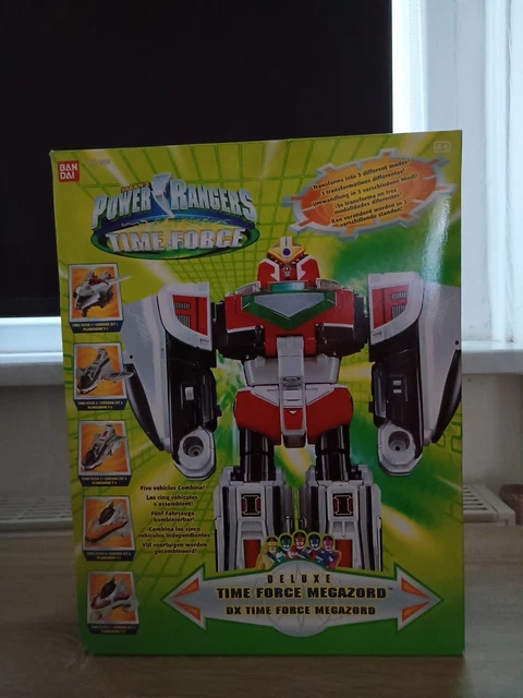 POWER RANGERS TIME Force Megazord [Leerkarton] französische Version EUR ...