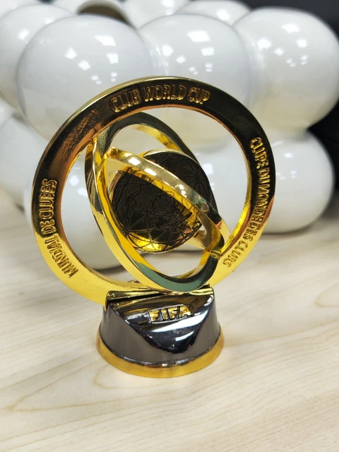2025 FIFA CLUB World Cup Trophy Metal Replica Trophy 10cm Height £53.61 ...