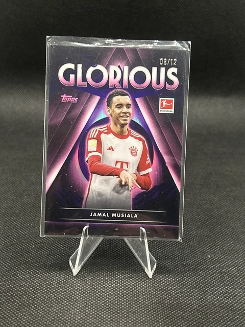 TOPPS MIDNIGHT GLORIOUS Jamal Musiala Base FC Bayern München /12 EUR 49 ...