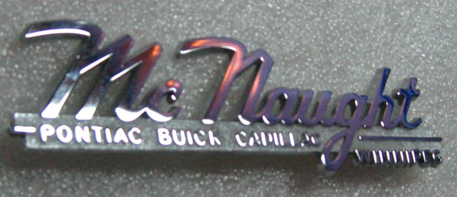 NOS ? 1970's - 1980's MCNAUGHT PONTIAC BUICK CADILLAC AUTO DEALER ...