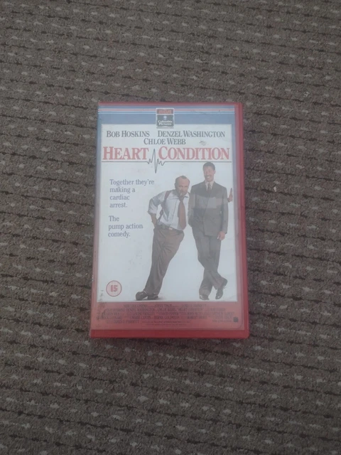HEART CONDITION (1990) Big Box Ex-Rental VHS Tape £7.49 - PicClick UK
