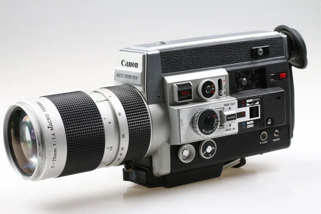 CANON AUTO ZOOM 1014 electronic Super-8 Filmkamera - SNr: 151705 EUR 79 ...