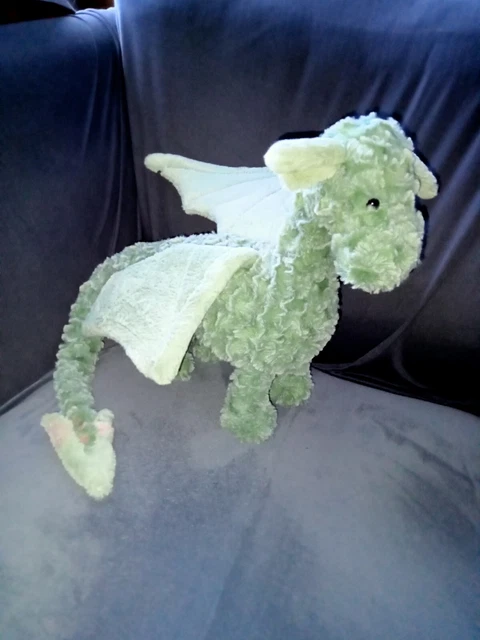 JELLYCAT LARGE DRAKE Dragon Soft Cuddly Toy Plush + Tags - Retired £50. ...