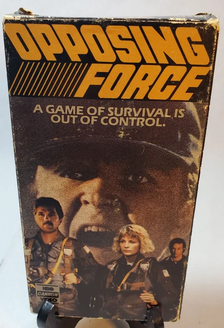 OPPOSING FORCE HBO Cannon VHS 80s Action Skerritt Eichhorn Richard ...