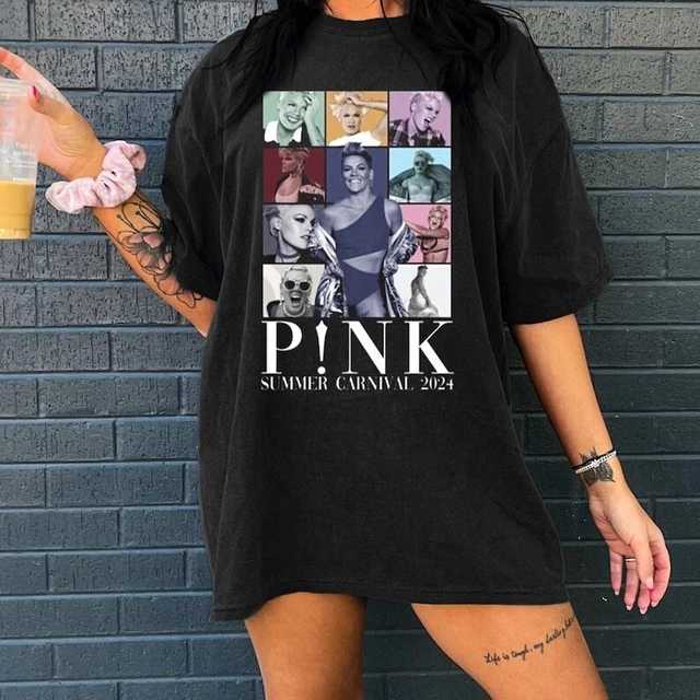 P!NK SHIRT, PINK Singer Summer Carnival 2024 Tour, Music Tour ...
