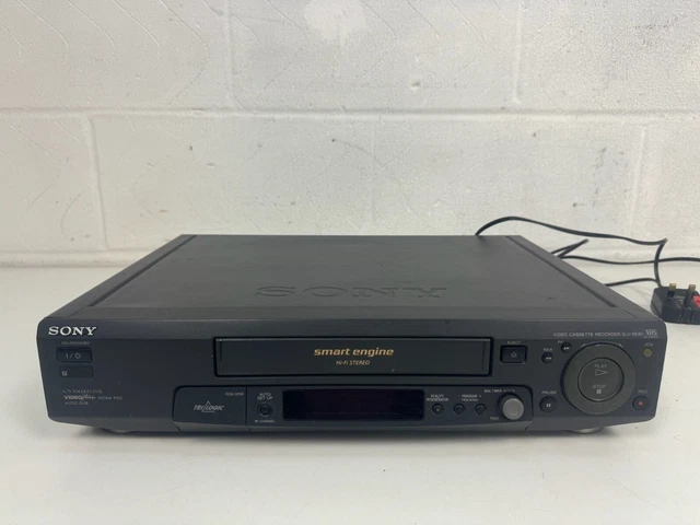 VINTAGE SONY SMART Engine VCR /VHS Recorder SLV-SE80 £34.99 - PicClick UK