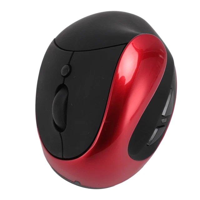 (RED) RIGHT HAND Ergonomic Mouse Quiet Clicks Adjustable DPI £13.57 ...