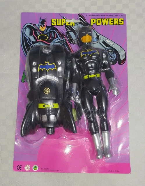 ACTION FIGURES VINTAGE Batman Super Powers Bootleg Ko Knockoff Toys Giocattoli EUR 59,90 ...