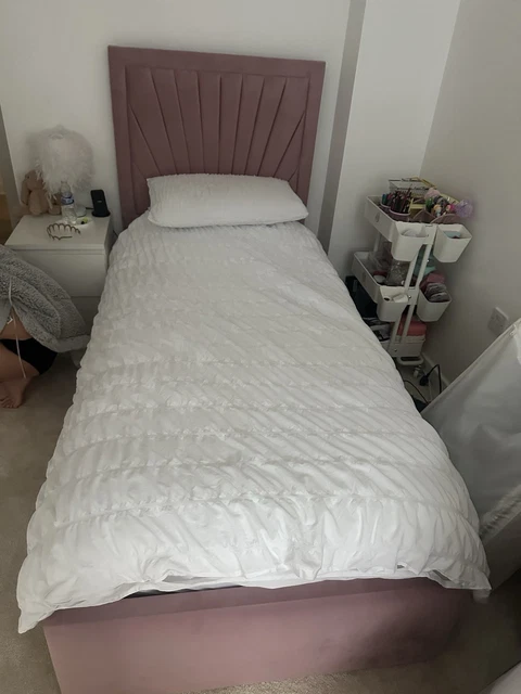 SINGLE BED FRAME and Mattress Set £104.70 - PicClick UK