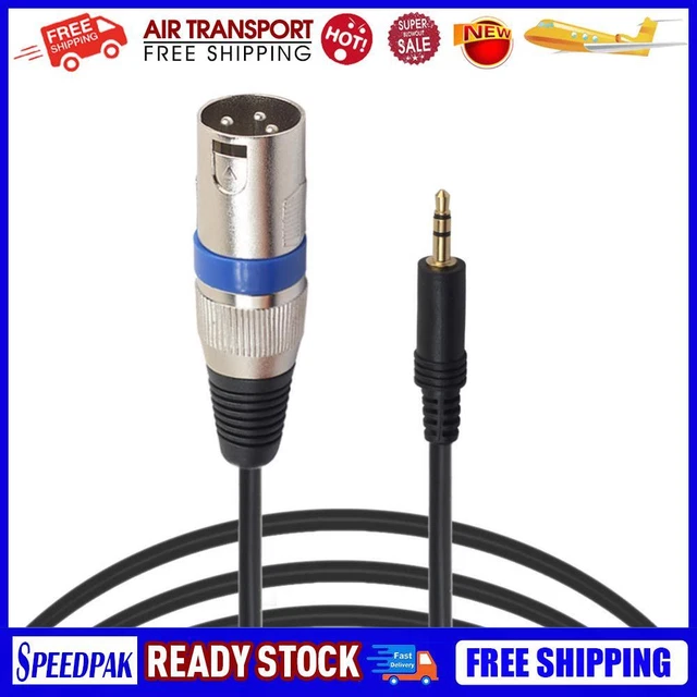 3M/9.84FT 3.5MM STEREO Male Plug to 3 Pin XLR Male Mic Audio Cable $14. ...