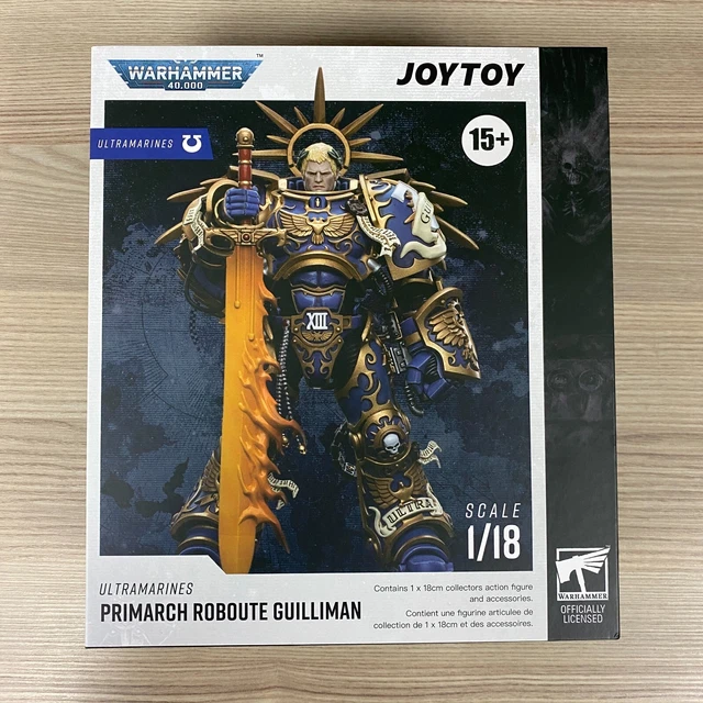 JOYTOY ULTRAMARINES PRIMARCH Roboute Guilliman Warhammer 40,000 1:18 ...