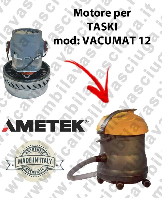 VACUMAT 12 MOTEUR AMETEK aspiration pour aspirateur et aspirateur à eau ...
