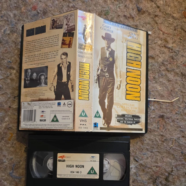 HIGH NOON SPECIAL EDITION 4FRONT UK PAL VHS VIDEO 1998 Gary Cooper ...