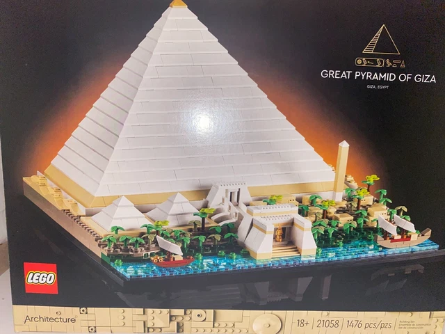 LEGO ARCHITECTURE: GREAT Pyramid of Giza (21058) £67.48 - PicClick UK