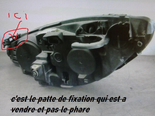 RÉPARATION PATTE DE fixation phare droit Peugeot 308 EUR 12,00 ...