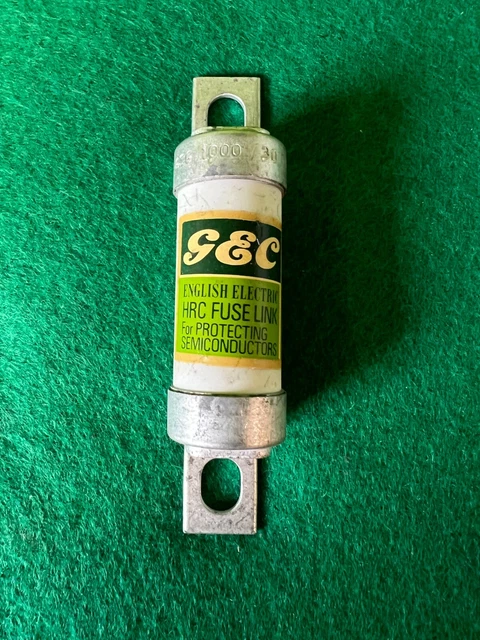 GEC VERY FAST HRC Fuse 30 Amp GSG1000/30 £6.00 - PicClick UK