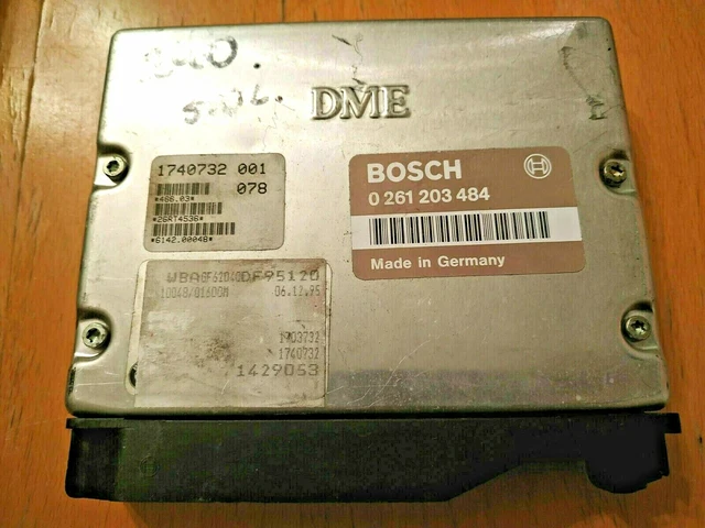 BMW E34 540I M60 M60B40 ECU DME unité de commande moteur 1740732 ...