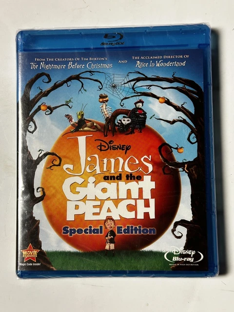 JAMES AND THE Giant Peach (Two-Disc Special Edition Blu-ray/DVD Combo ...