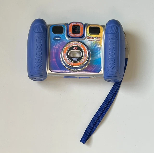 VTECH BLUE KIDIZOOM Twist Plus 2 MP Digital Camera Kids Children’s Toy ...