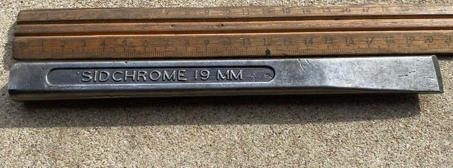 VINTAGE SIDCHROME 19 mm Cold Chisel $25.00 - PicClick AU