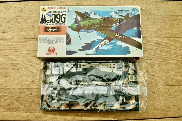 HASEGAWA- HALES -MESSERSCHMITT-ME 109-German Ww2 Fighter -1:72 Unmade ...