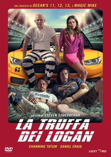 LA TRUFFA DEI Logan (DVD) Channing Tatum Adam Driver Riley Keough ...