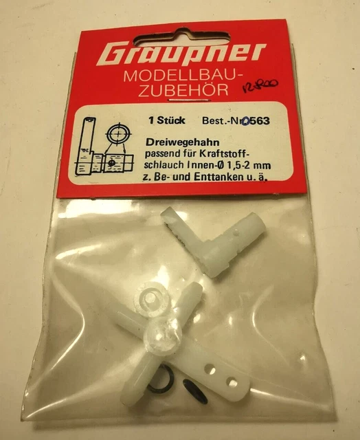 Graupner 563 Vintage Three Way Cock Rc 3 Way Airplane Modeling Tap £410 Picclick Uk