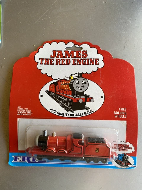 JAMES THE RED Engine - Thomas The Tank Engine & Friends ERTL 1192 1987 ...