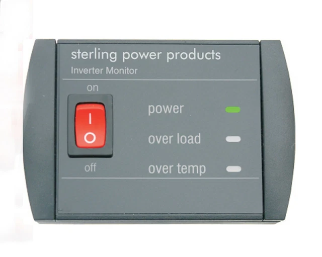 STERLING REMOTE CONTROL panel for Sine Wave inverter 'SIB' models, SWR ...
