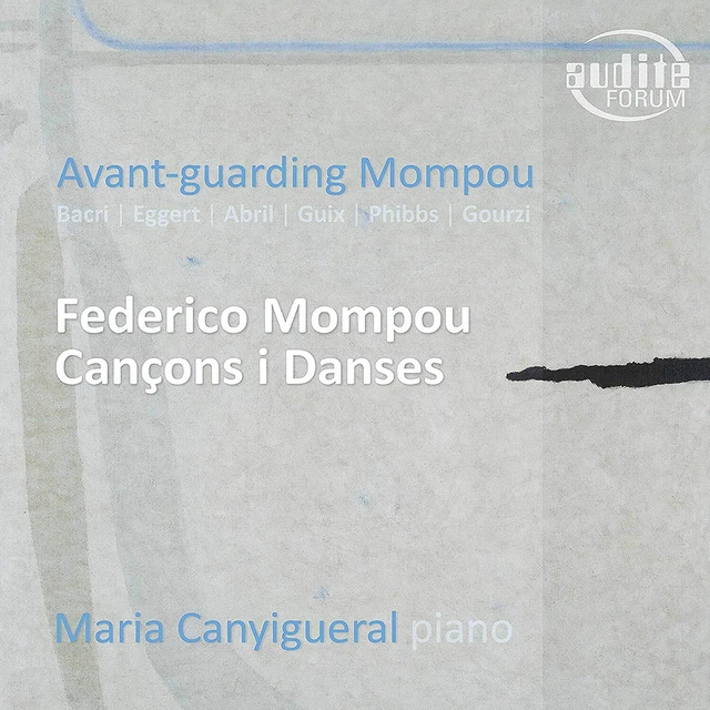 76707 AUDIO CD Avant-Guarding Mompou: Federico Mompou Cancons I Danses ...