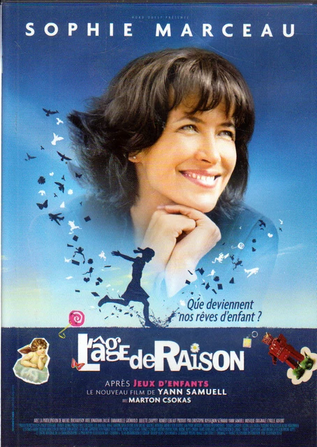 D.V.D.../...L'AGE DE RAISON.../...SOPHIE Marceau..... EUR 2,99 ...