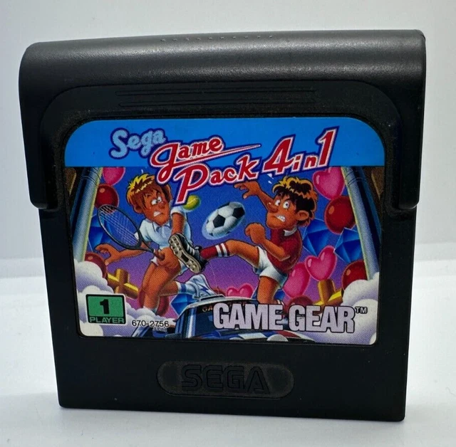 SEGA GAME PACK 4-in-1 (Sega Game Gear) / Cart Only £5.39 - PicClick UK