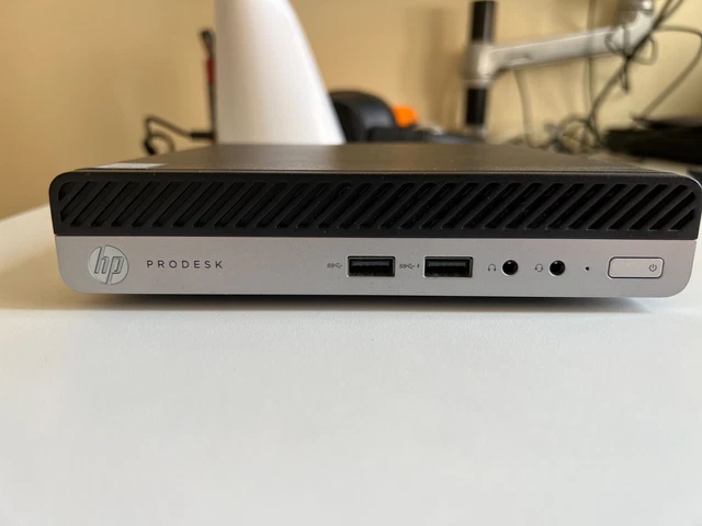 HP PRODESK 400 G5 Desktop Mini, i5 9500T 2.2Ghz, 8gb RAM, 256gb SSD ...