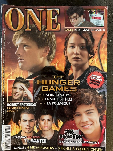 MAGAZINE ONE N°75, One Direction, Jennifer Lawrence, Robert Pattinson ...