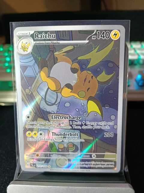 POKÉMON TCG PALDEA Evolved: Raichu 211/193 Illustration Rare NM/Mint ...