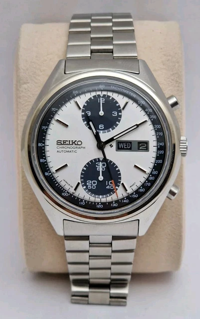VINTAGE SEIKO PANDA Automatic Chronograph Rare Watch $1,559.02 ...